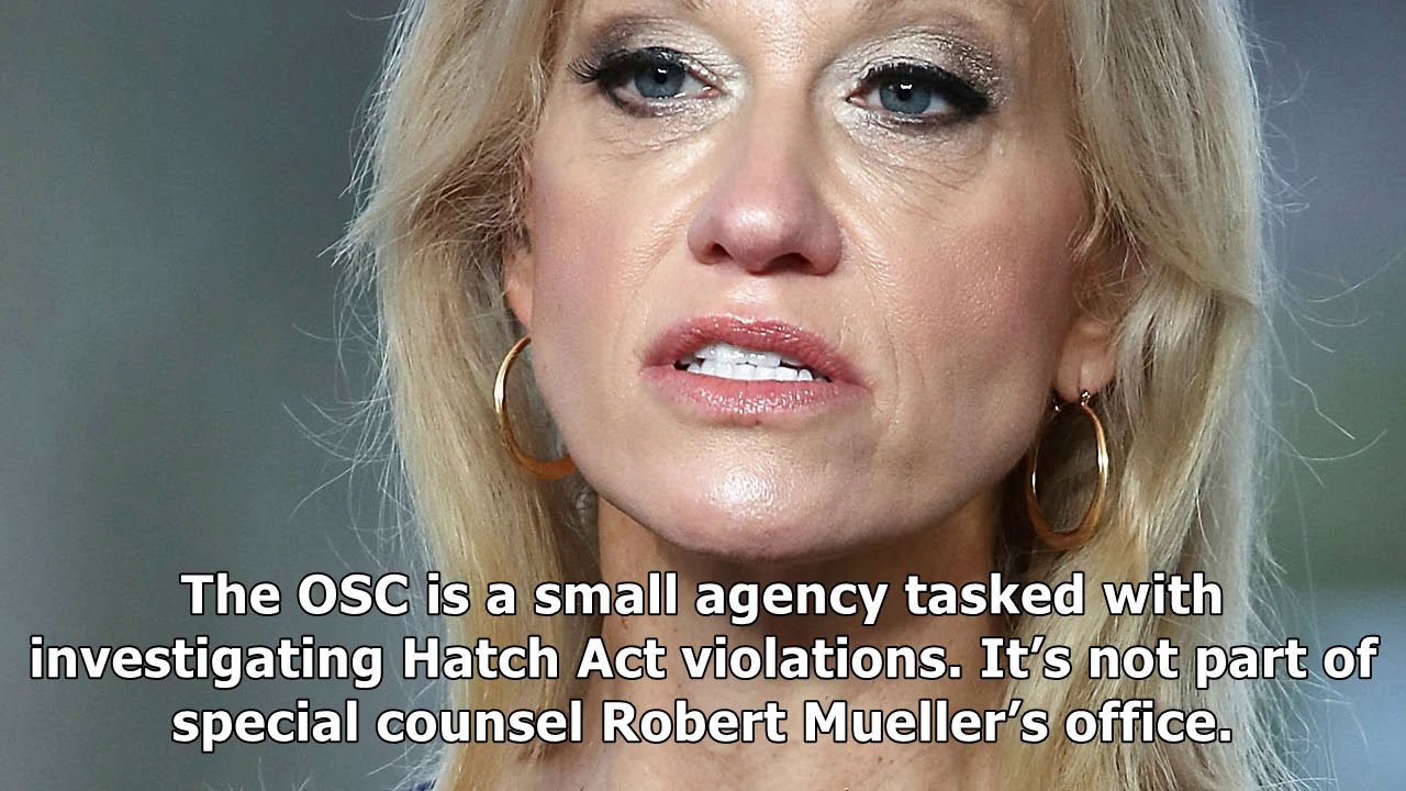 Kellyanne Conway Under Federal Investigation After Ethics Complaint