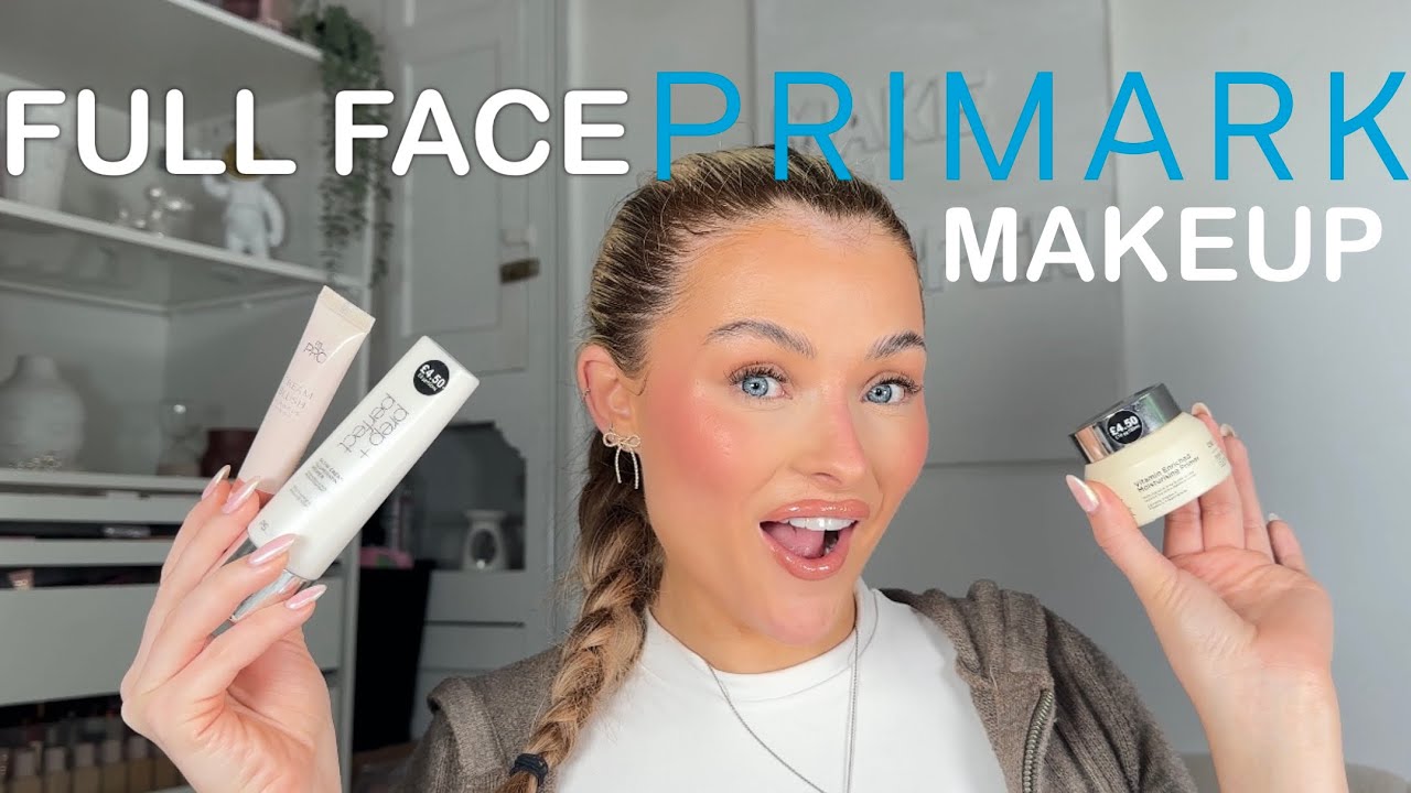 FULL FACE PRIMARK💕 | MY FACE IS ORANGE?!? Hot or not | BYELEANORWOOD ...