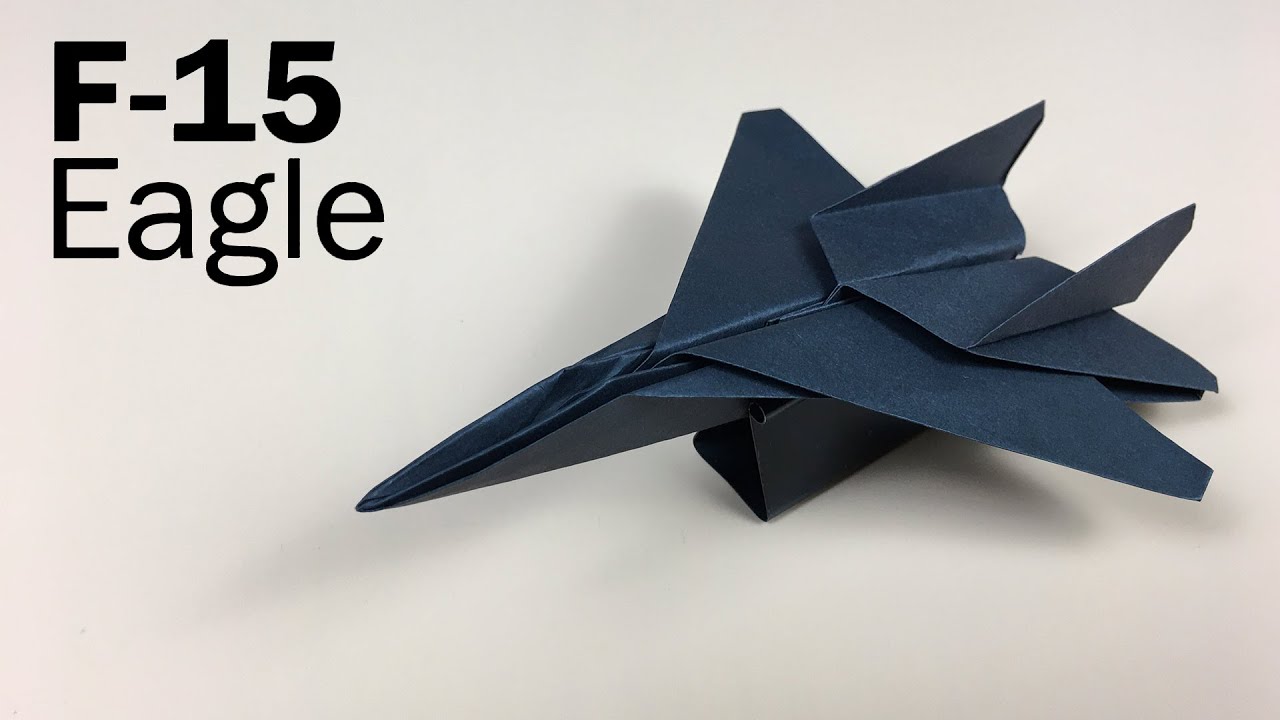 How To Make a Amazing Paper F15 Eagle - YouTube