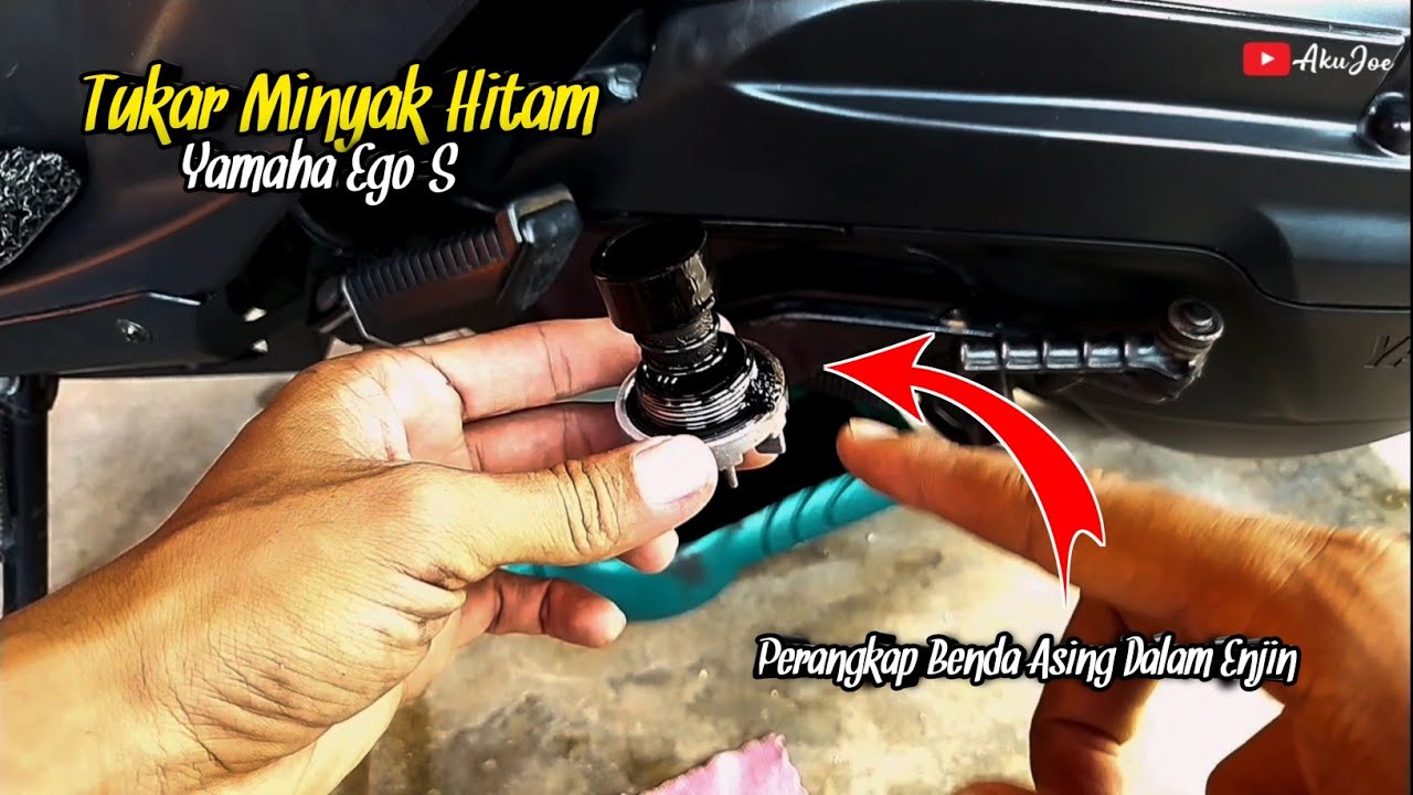 Tukar Minyak Hitam Ego S Buang Taik Minyak #272 - YouTube