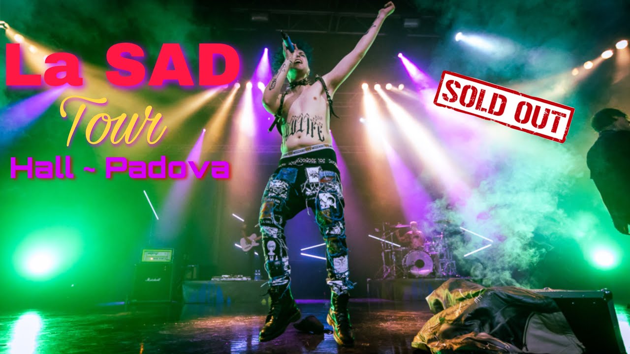 La SAD tour 2023 - Padova, Hall - YouTube