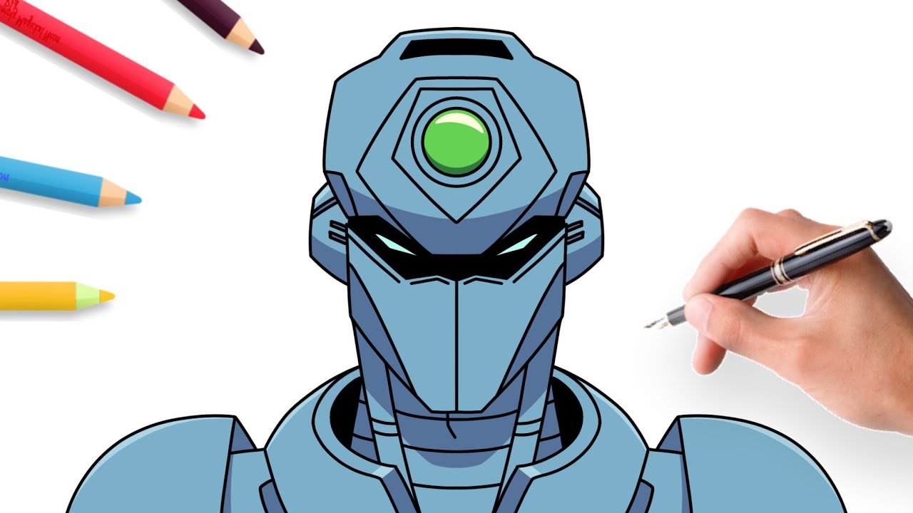 How to draw Tech Jacket ( Invincible ) step by step | easy comic art ...