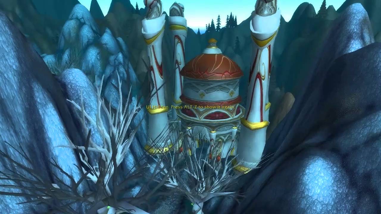 WoW PTR - Ghostlands, now with added flying - YouTube