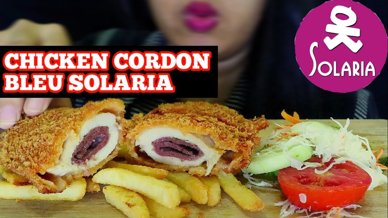 ASMR CHICKEN CORDON BLEU SOLARIA ‼️ - YouTube