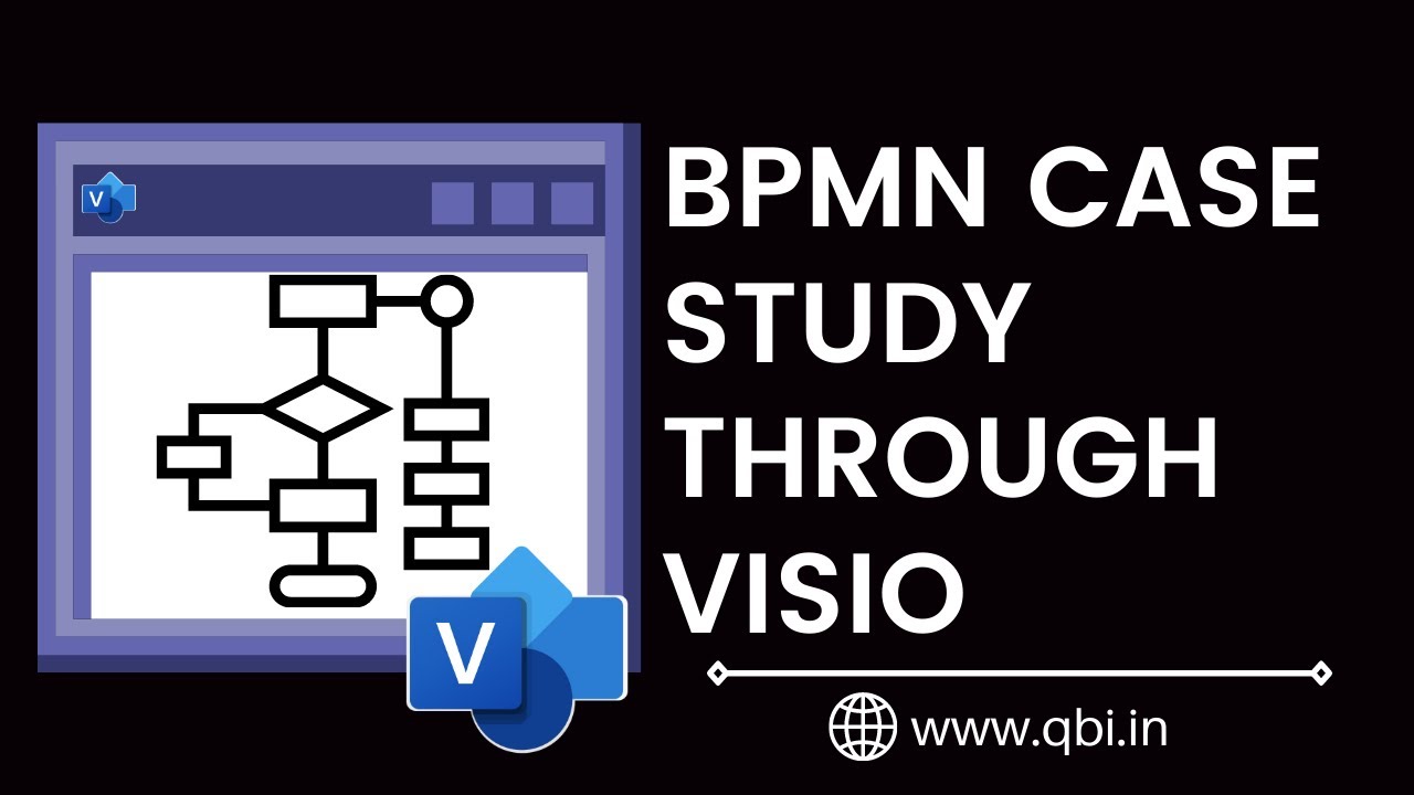 BPMN Diagram and Case Study through MS Visio - YouTube