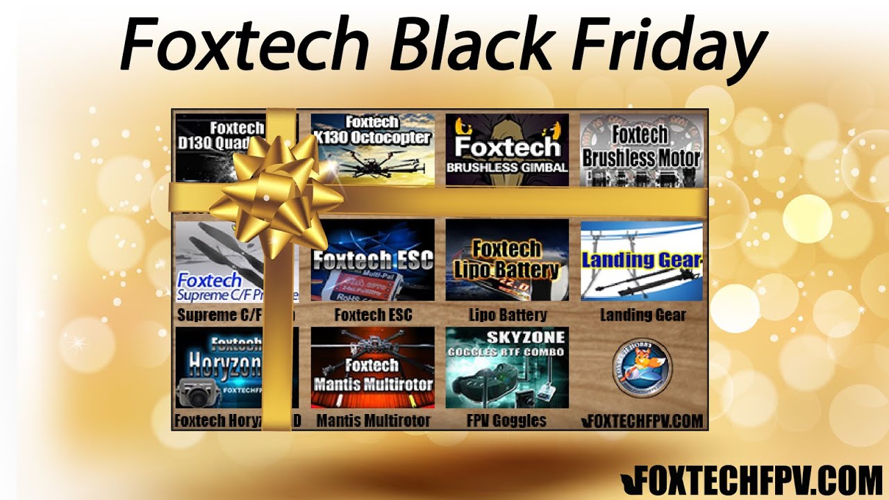 Foxtech Special Video for Black Friday sale - YouTube