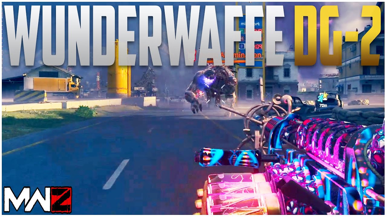 Wunderwaffe DG-2 As My Only Weapon To Solo Modern Warfare Zombies - YouTube