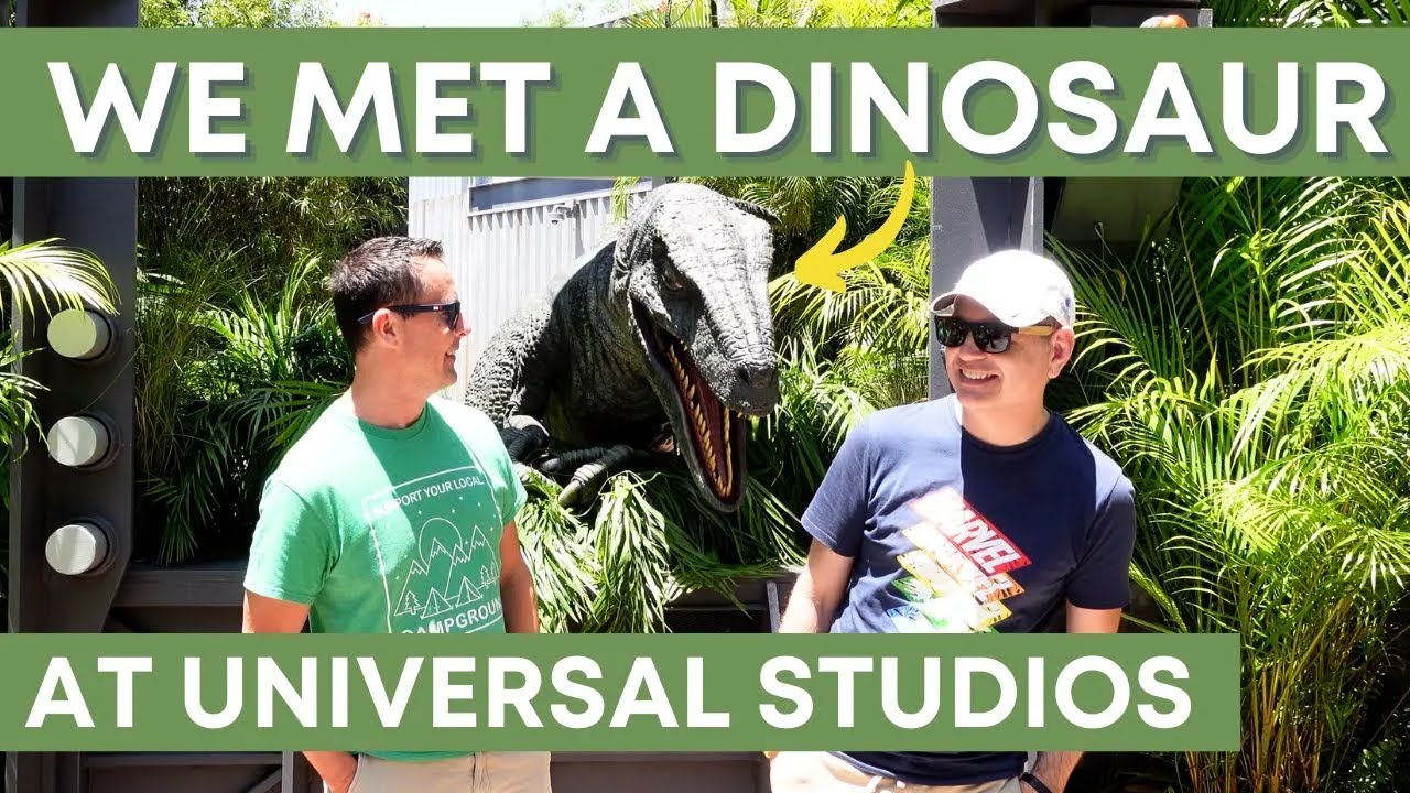Our first Raptor experience Universal Studios & Joes Crab Shack | WALT DISNEY WORLD VLOGS - YouTube