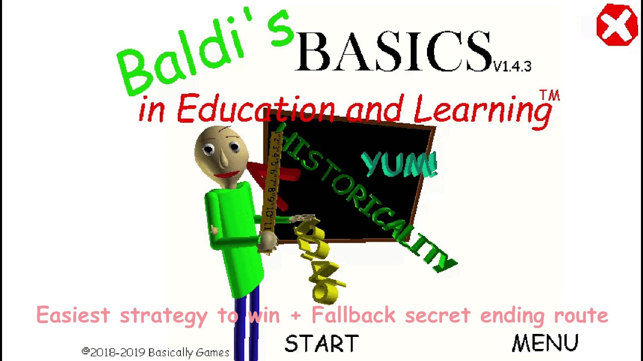 Last Resort Baldi's Basics Classic Guide - YouTube