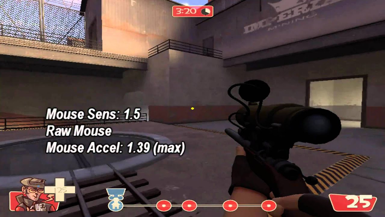 Team Fortress 2 Update (11/19/10) - Mouse Option Comparison - YouTube