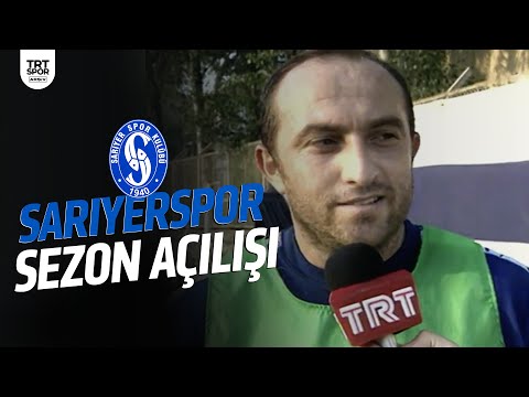Sarıyer Sezon Açılışı 1993-94 | Başkan, futbolcular Sinan Engin ve Metin Mert ile röportaj