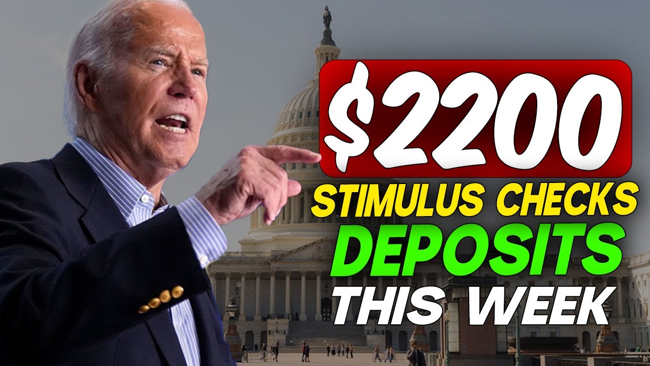 Seniors, Prepare for Your $2200 Stimulus Check—Deposits Are Happening This Week! - YouTube