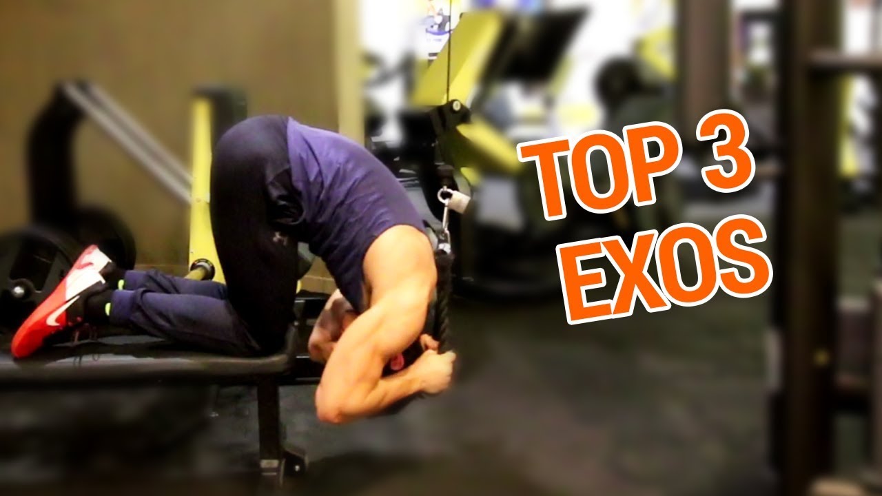 3 Exos Peu Répandus que j'Adore (Pecs, Biceps, Abdos) - YouTube