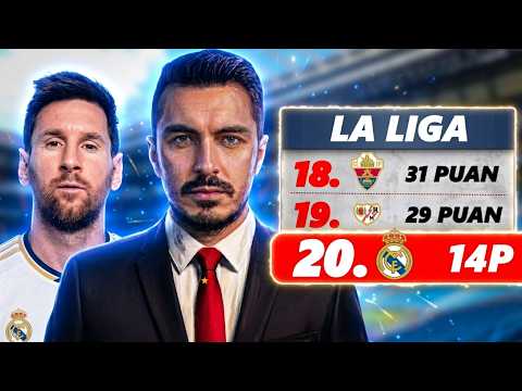 KÜME DÜŞEN REAL MADRID'İ KURTARMA PROJESİ! Sportif Direktör #9