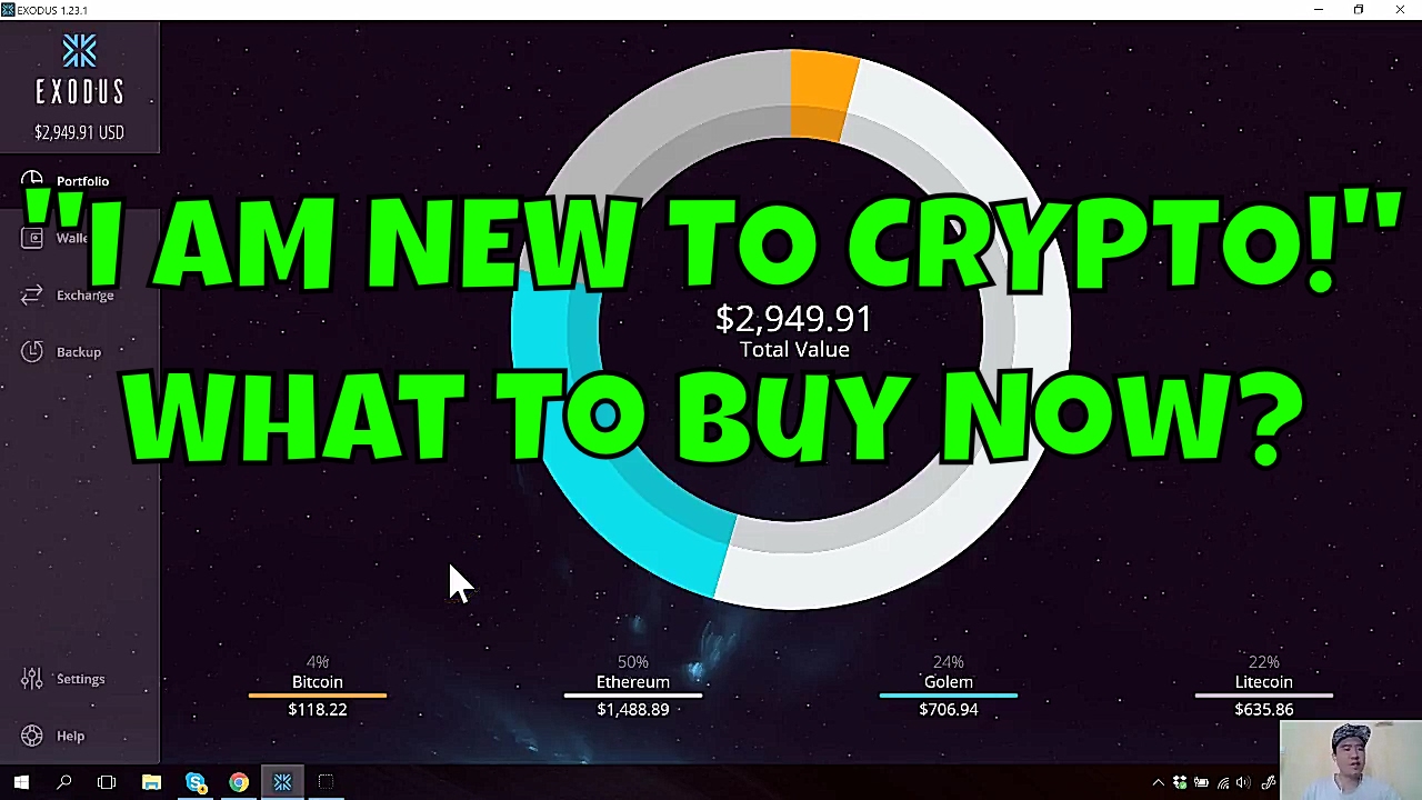 "I AM NEW TO CRYPTO" | Building a Portfolio of Crypto | - YouTube