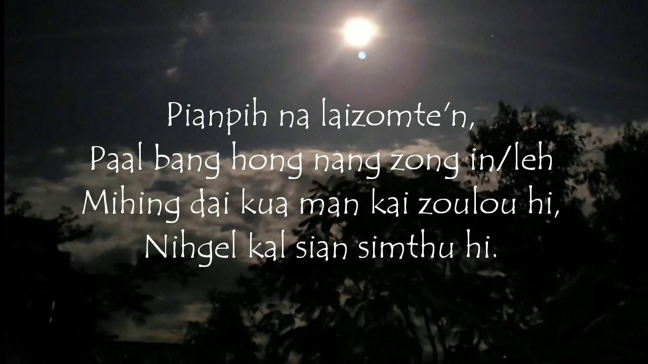 Thangboi Mangte| Lungtup lia vangngaih aw| Lyric video - YouTube