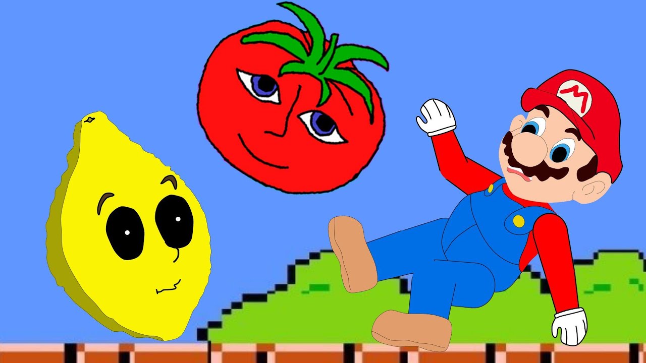 MS.LEMONS & MR.TOMATOS vs Super Mario Movie | Animation Meme - YouTube