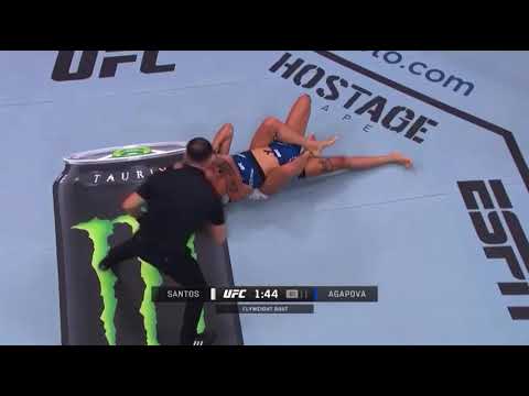 Luana Santos vs Mariya Agapova#MariyaAgapova #LuanaSantos #mma