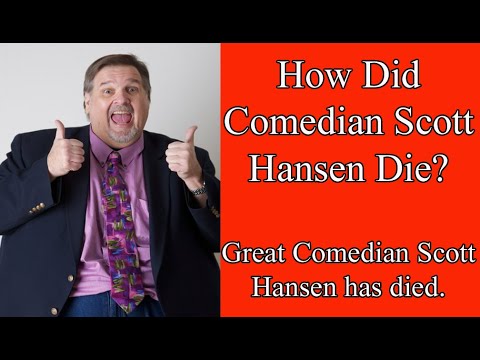 How Did Comedian Scott Hansen Die? Great Comedian Scott Hansen has died ...