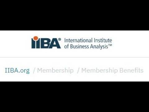 5 Things You Didn't Know About Your IIBA Membership - YouTube