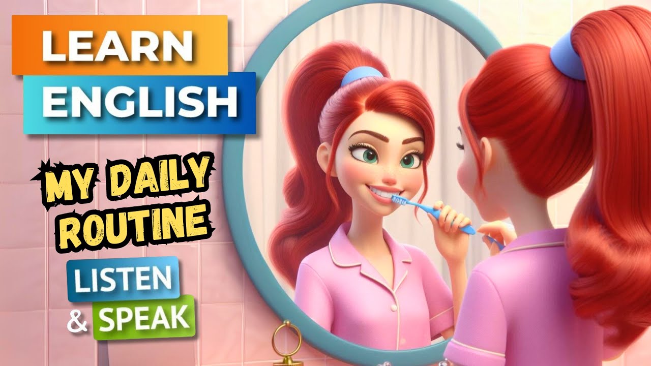 My Daily Routine | English Stories For Beginner | English Listening ...