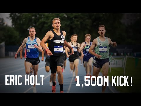 Eric Holt Unleashes Kick in Trials of Miles Men's 1,500m, Emotional ...