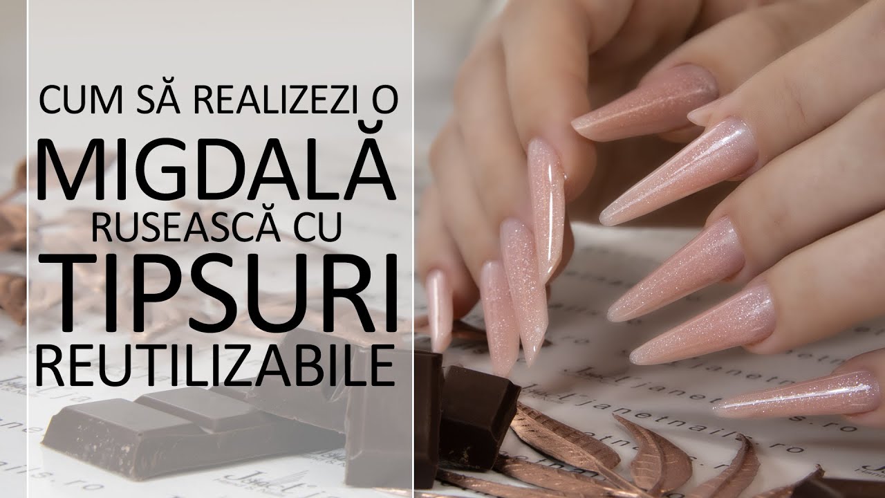 Cum să realizeli o Migdală Rusească cu Tipsuri Reutilizabile? - YouTube