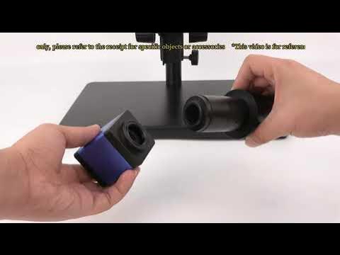 How To Use SUNSHINE MS8E-02 PRO HD Industrial Electron Microscope ...