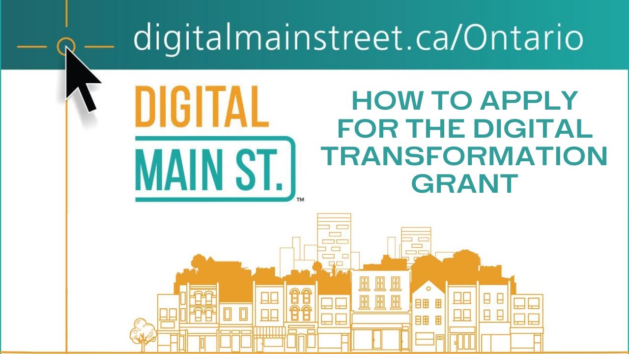 Digital Transformation Grant - How to Apply - YouTube