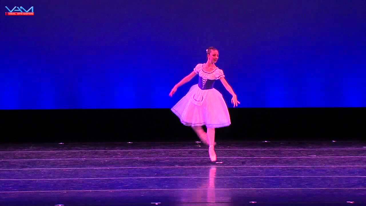 YAGP2015 La Fille Mal Gardee-Carley Anderson - YouTube