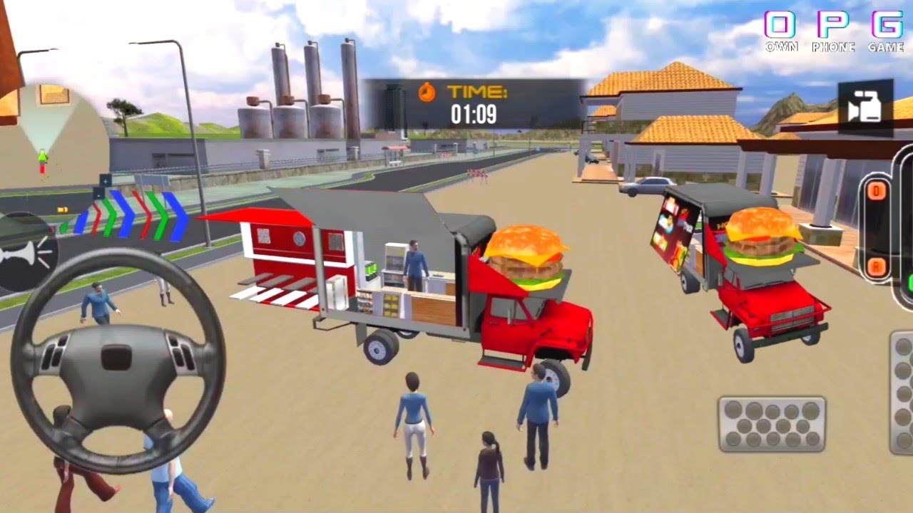 Food Truck Game || Fast Food Truck Driving Gameplay || OPG - YouTube