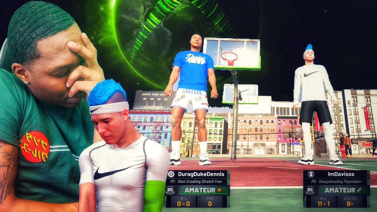 I played NBA 2K19 on XBOX for the first time with ImDavisss! Best Build ...