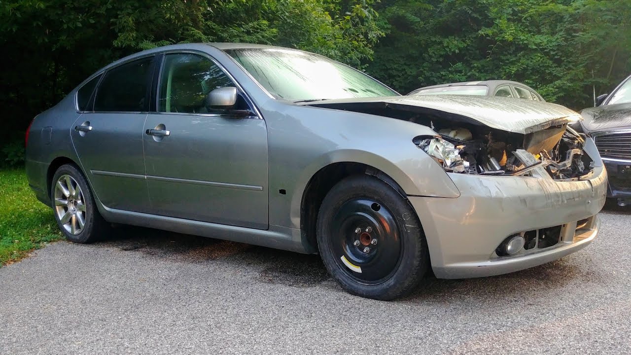 (SOLD) Thinking of selling it whole/for parts. Wrecked 06 M45 - YouTube