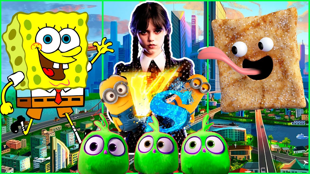 SPONGEBOB SQUAREPANTS vs WEDNESDAY DANCE vs TOAST CRUNCH Tournament of ...