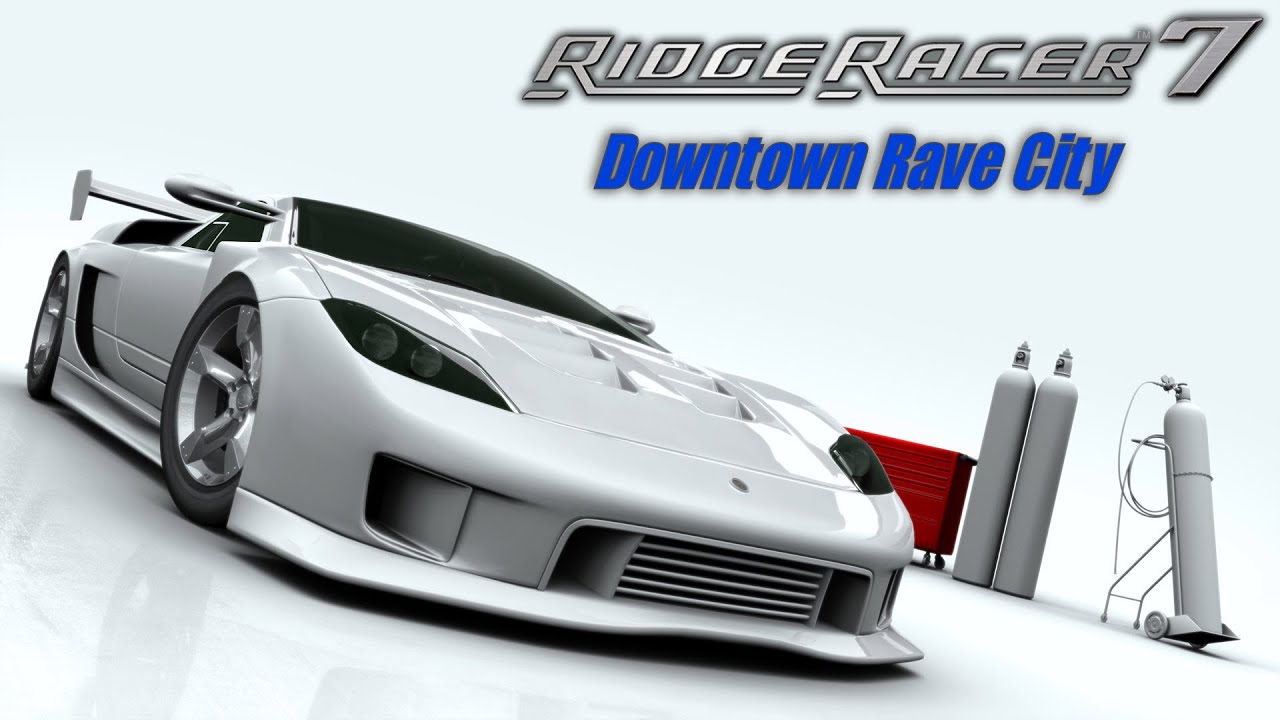 Ridge Racer 7 - Downtown Rave City - YouTube