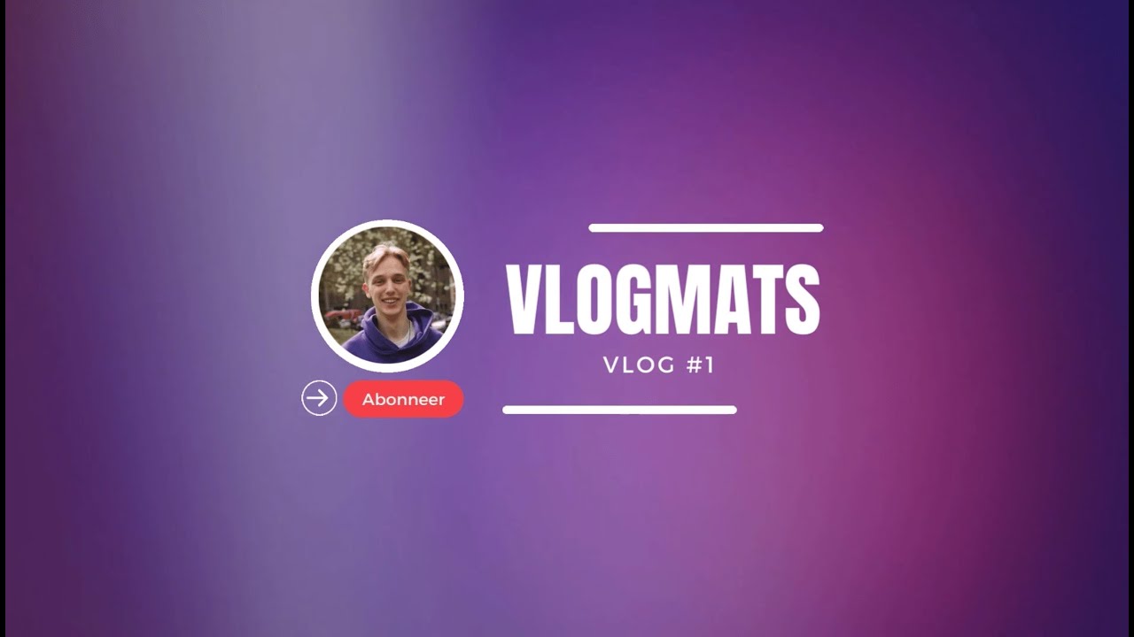 Mijn Allereerste VLOG #1 - YouTube
