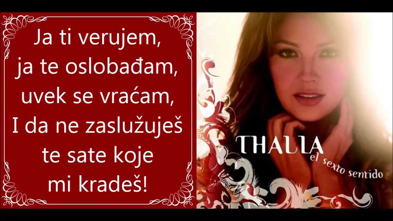 Thalia - Loca (Serbian Lyrics) - YouTube