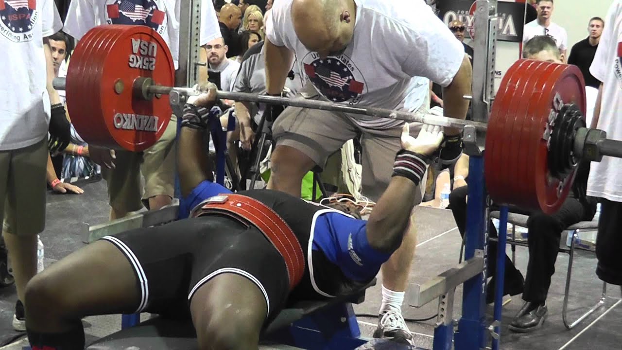 Sgt David The Beast Douglas 755lb Bench Cali State Record Mr. Olympia ...