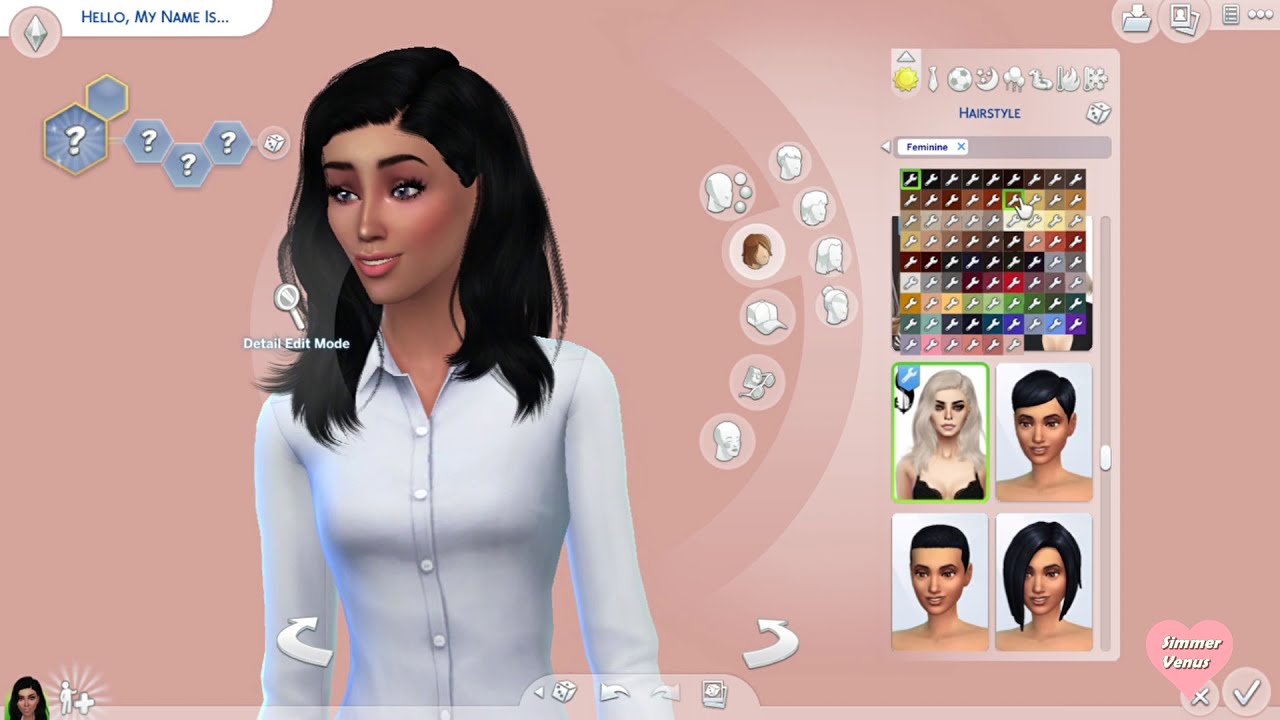 The Sims 4 CAS | Girls Night Out & All CC Links 💖💖 - YouTube