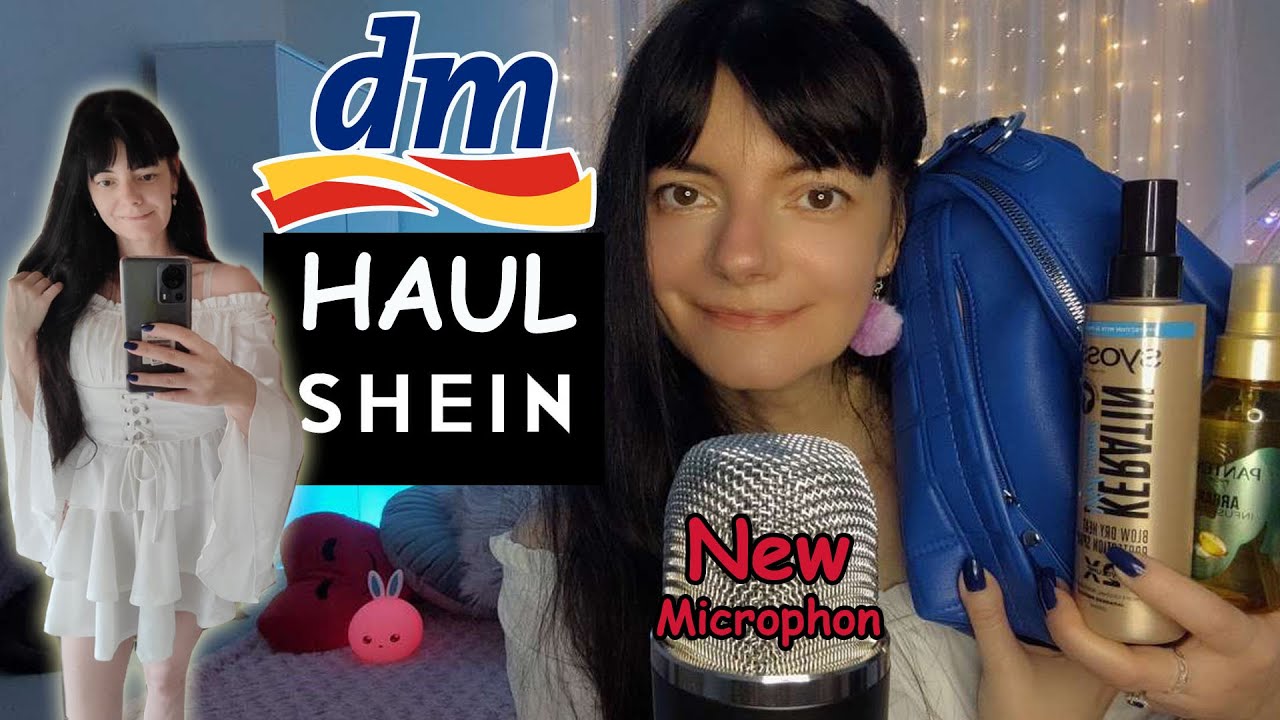 Shein és DM Haul és Új Mikrofon #asmr #magyarasmr #haulvideo #sheinhaul #dmhaul - YouTube