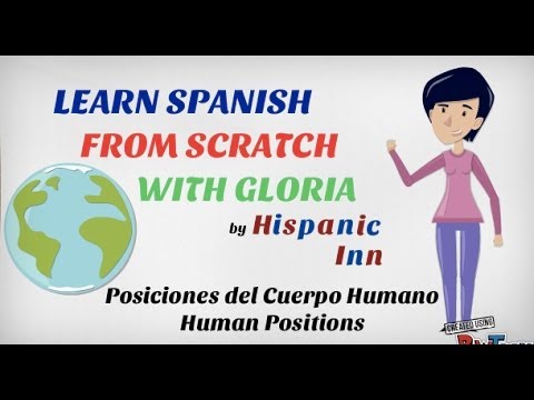 Body Positions in Spanish - YouTube