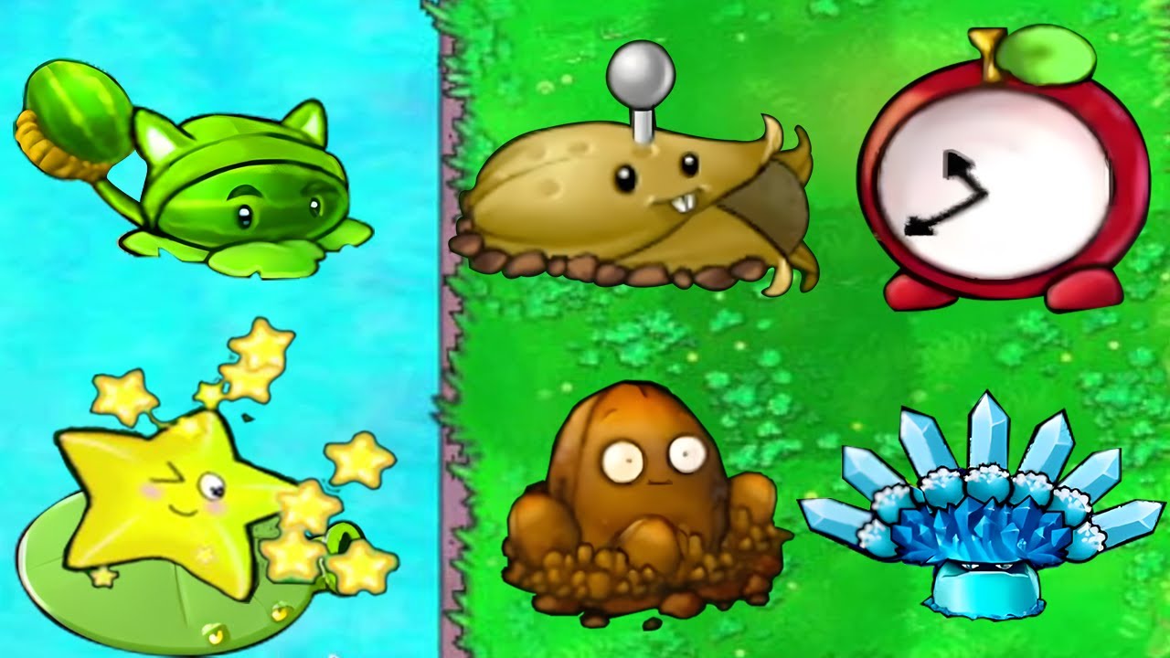Melon Cattail, Apple Stop Clock Vs Dance King Zombies - Plants vs ...
