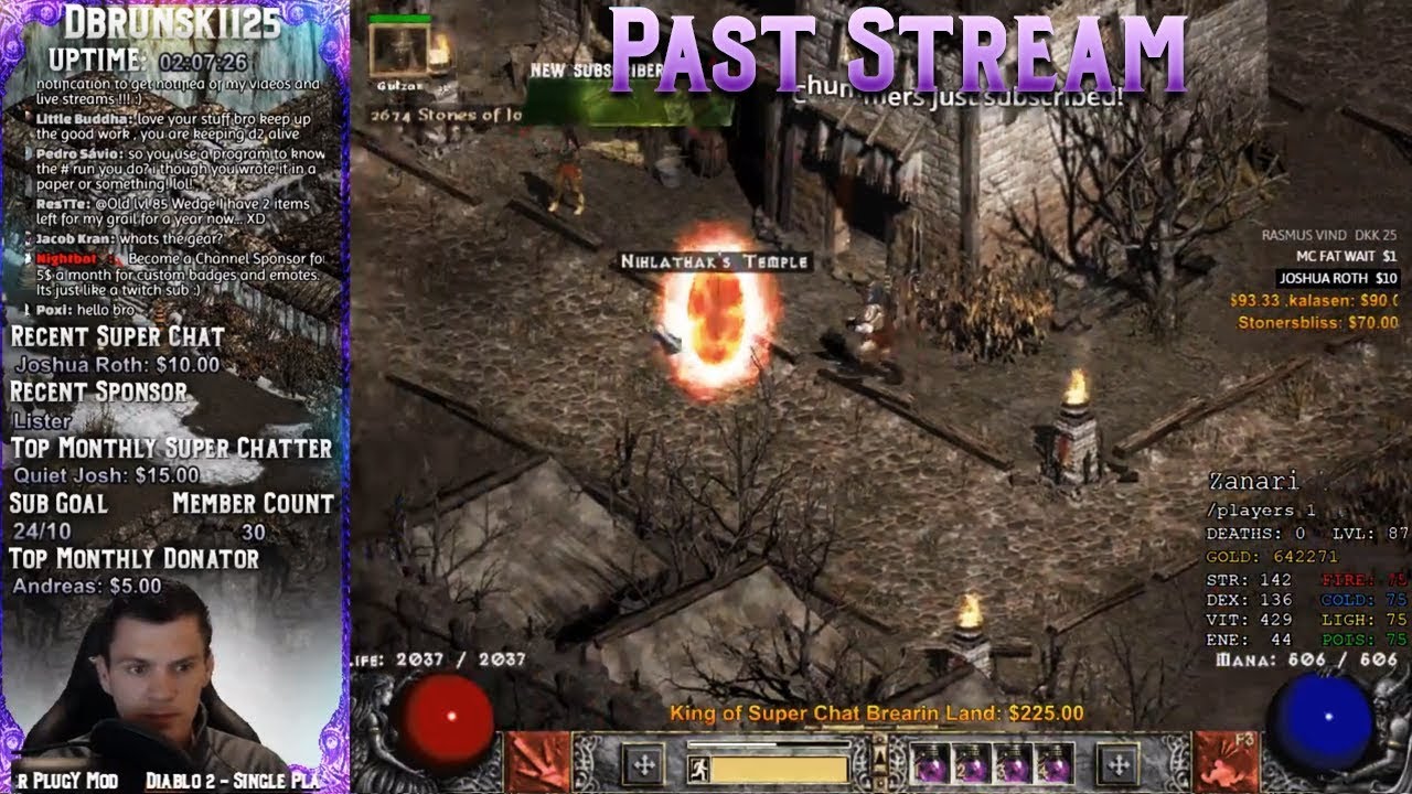 Diablo 2 - Pindle Grinding with Pindle Barb 10/11/2018 - YouTube