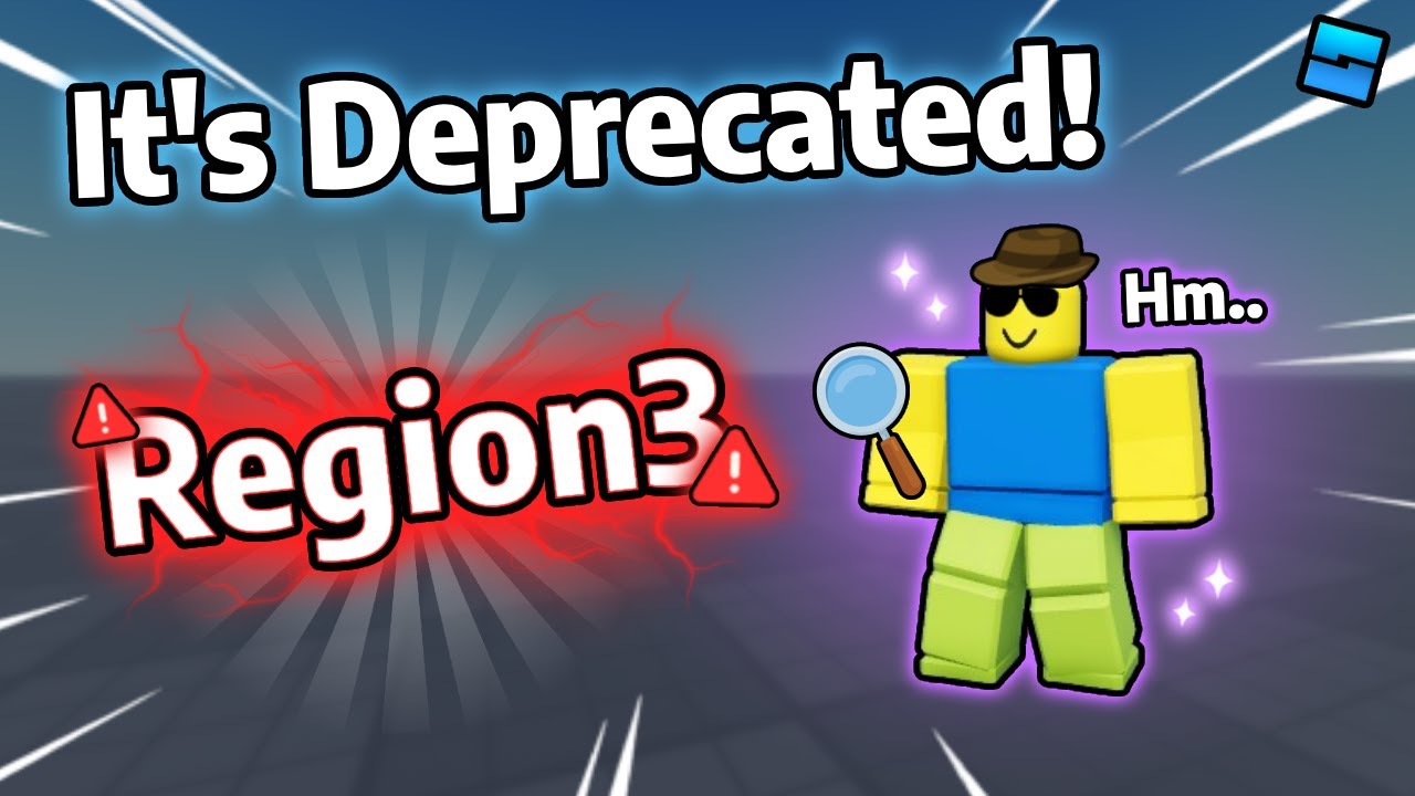 Region3 Is Deprecated.. What Do You Use? | Roblox Studio - YouTube