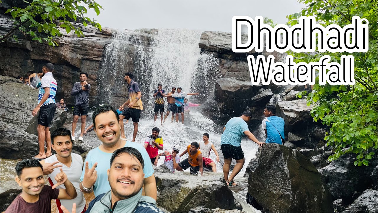 Hidden Waterfall In📍Boisar East | Dhodhadi Waterfall Padghe | धोदाडी ...