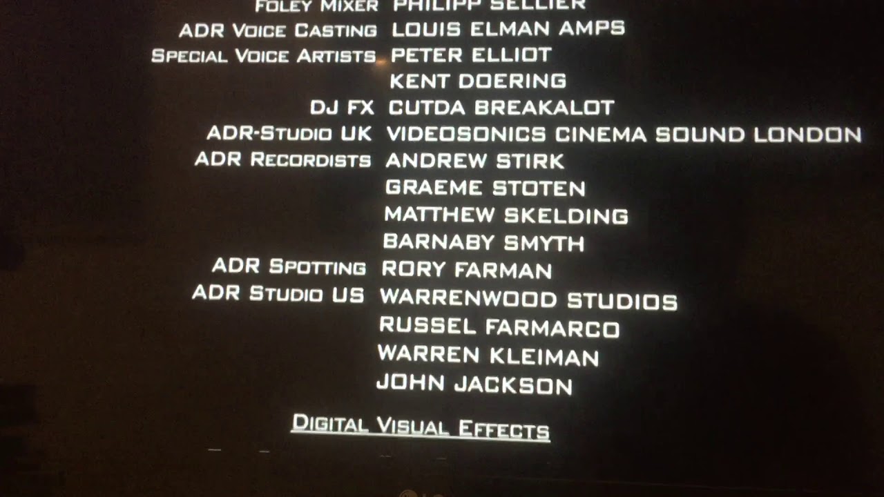 Movie End Credits #167 Resident Evil - YouTube