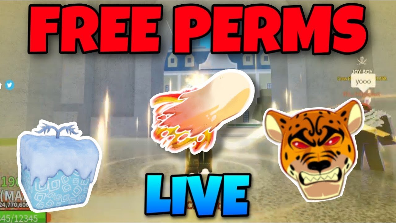 🔴Blox Fruits - Free Permanent Dough/Gamepasses Giveaway! Update 18 ...