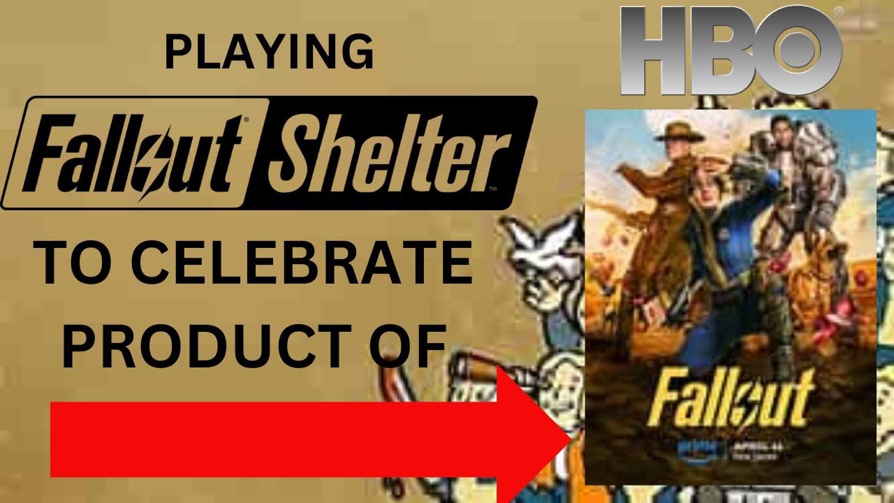 Playing "FALLOUT SHELTER" in celebration of "Fallout HBO series" - YouTube