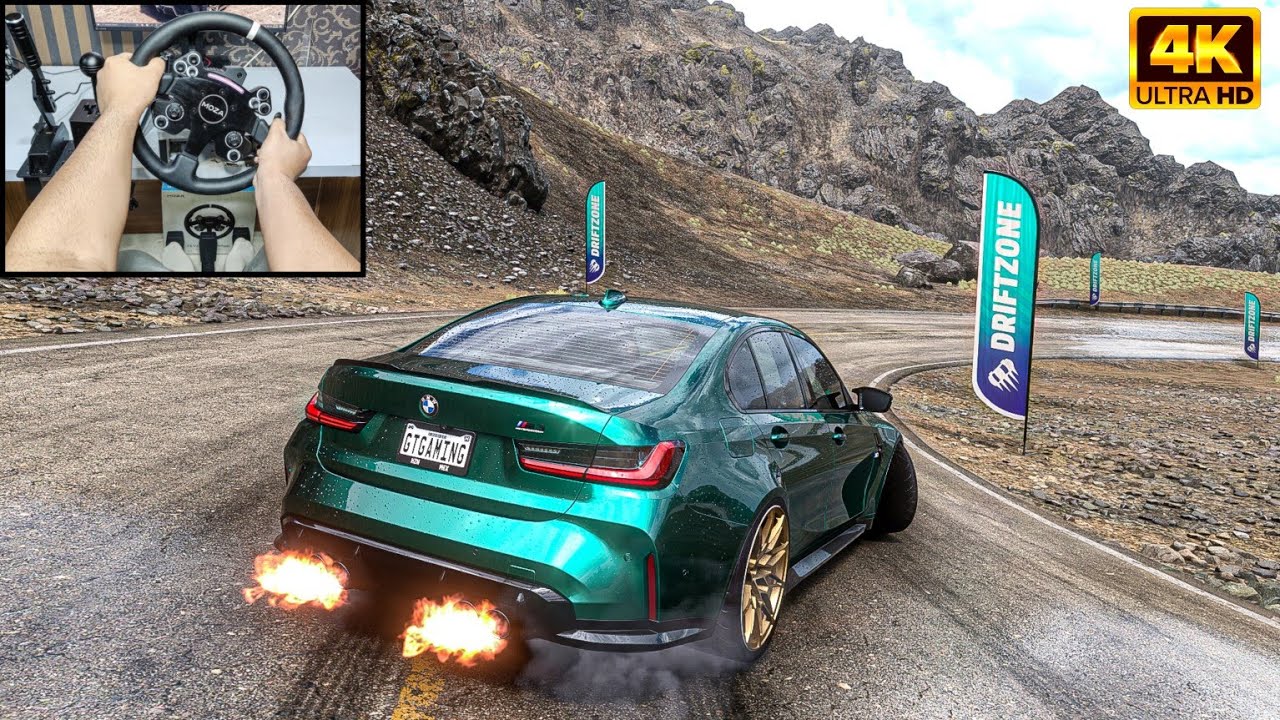 BMW M3 G80 Competition Full Drift! | Forza Horizon 5 | MOZA R5 gameplay ...