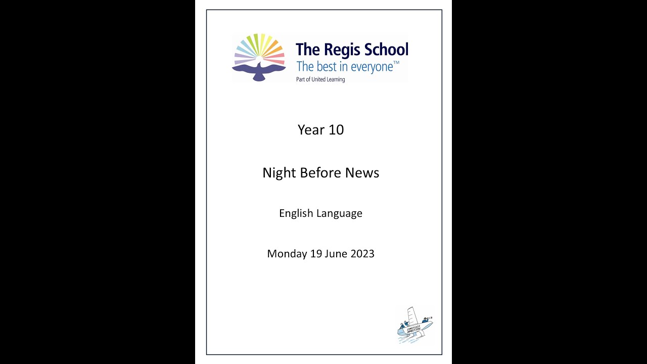 Year 10 English Language - YouTube
